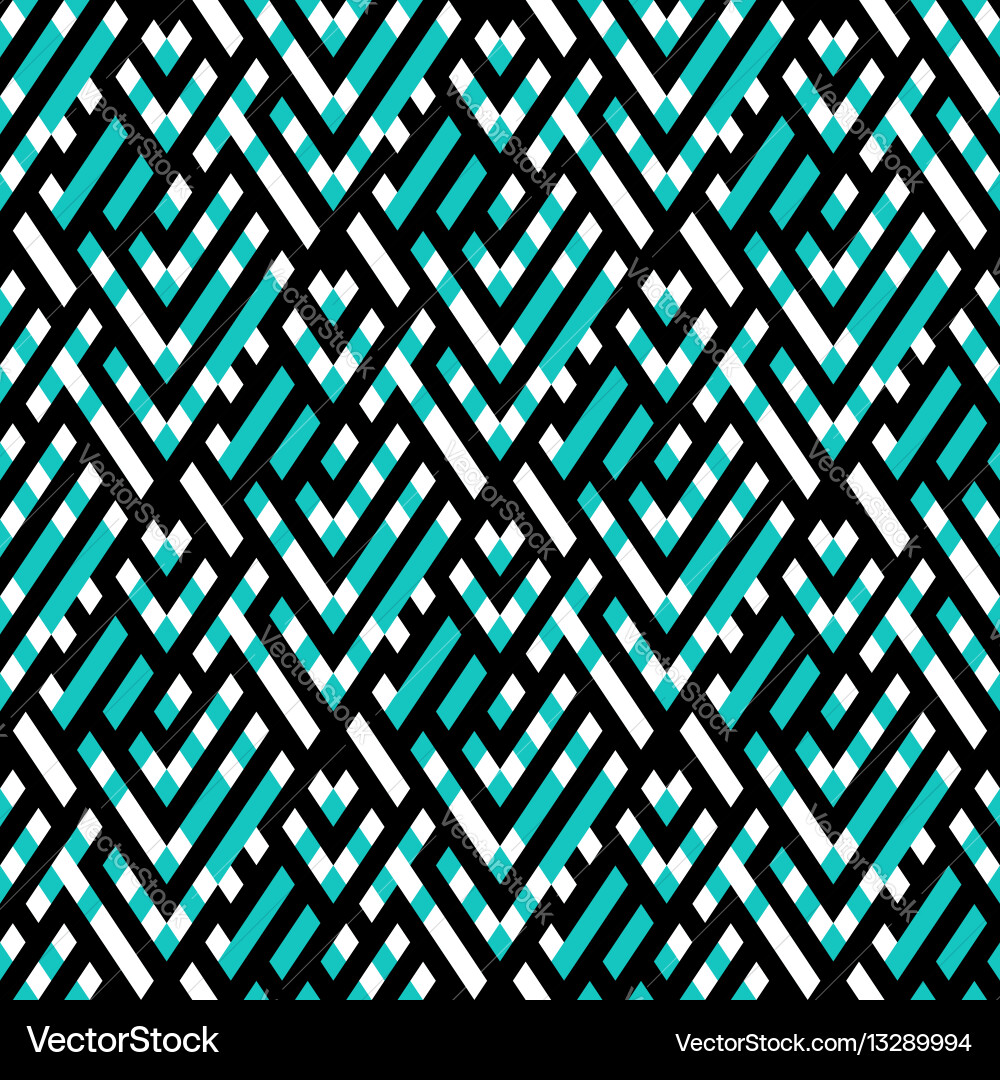 Geometric Op Art Pattern Royalty Free Vector Image