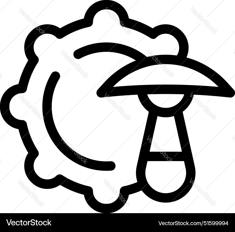 Immune system responding to virus and producing Vector Image