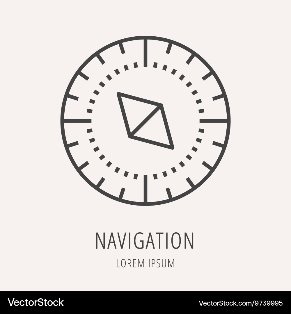 Simple logo template Royalty Free Vector Image