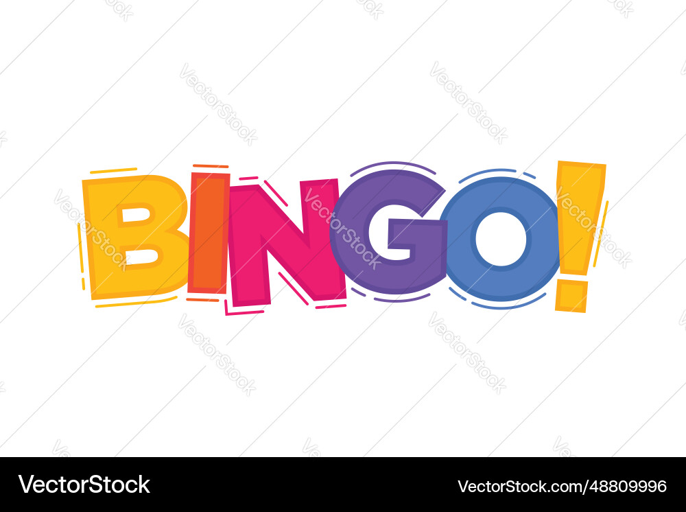 Bingo logo Vector Images & Graphics for Commercial Use | VectorStock