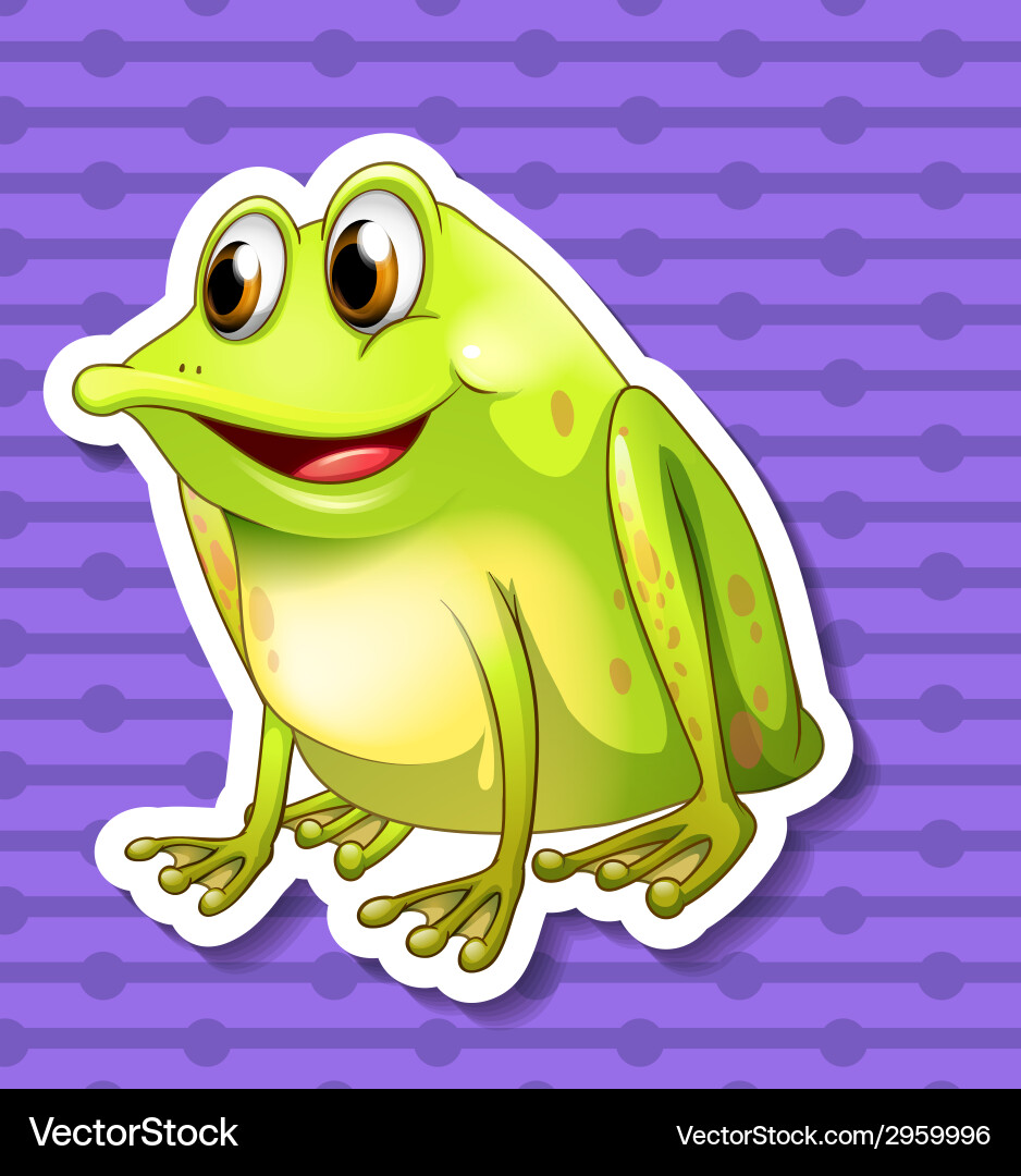 Frog Royalty Free Vector Image - VectorStock