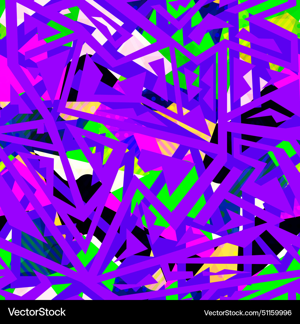 Purple maze geometric seamless pattern Royalty Free Vector