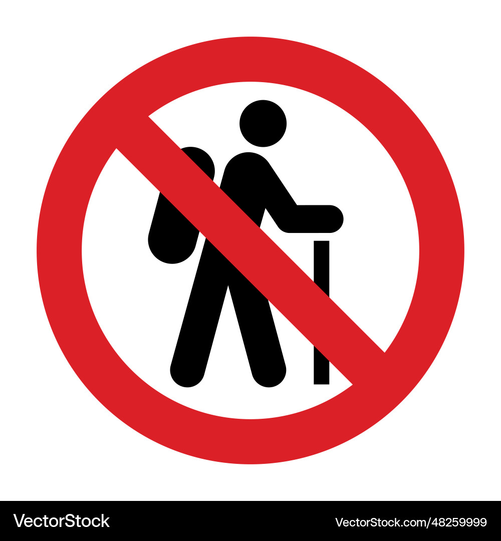 Hiking Trail Signs And Symbols