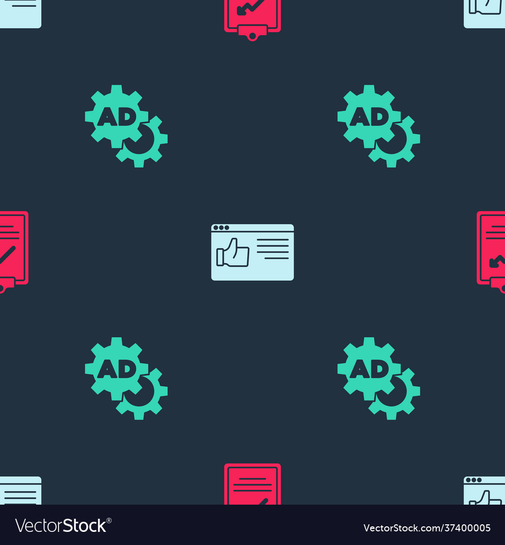 Set Clipboard With Graph Chart Browser Window Vector Image