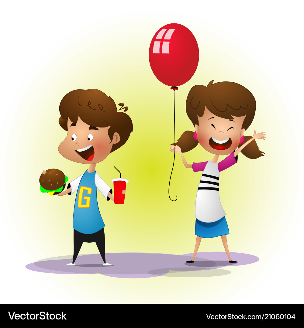 Set children Royalty Free Vector Image - VectorStock