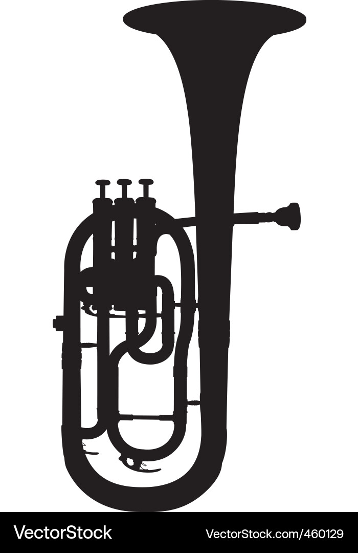 Alto horn Royalty Free Vector Image - VectorStock
