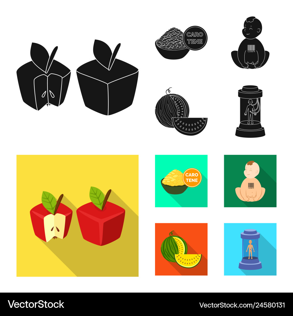 Test and synthetic logo Royalty Free Vector Image