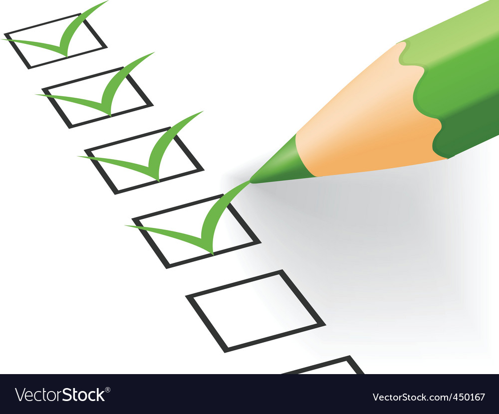 Checklist Royalty Free Vector Image - VectorStock Checklist Royalty Free Vector Image - VectorStock