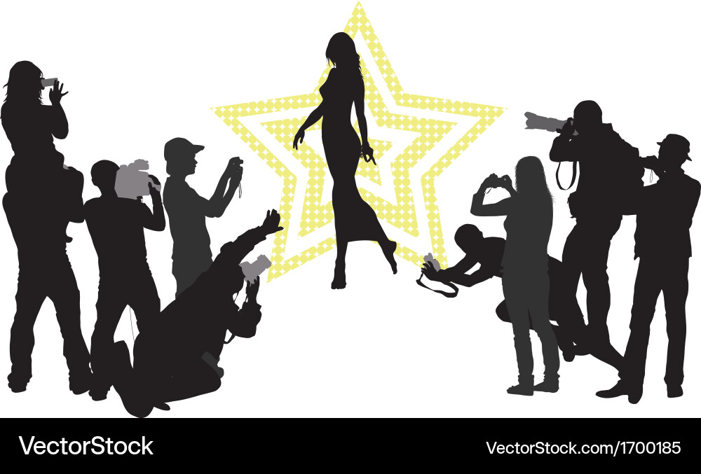 Celebrity Royalty Free Vector Image - VectorStock