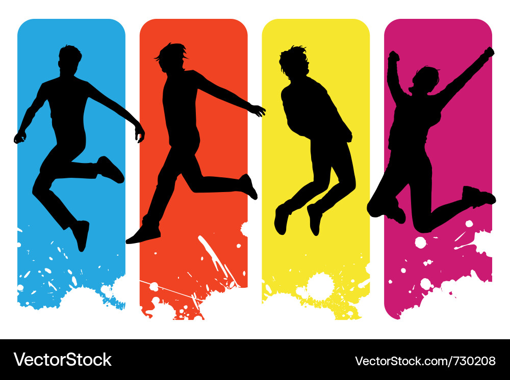 Happy people icon Royalty Free Vector Image - VectorStock