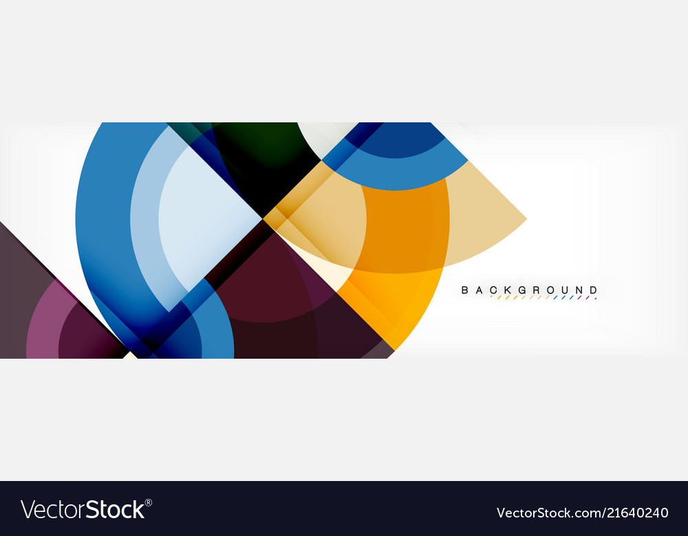 Circular abstract background Royalty Free Vector Image