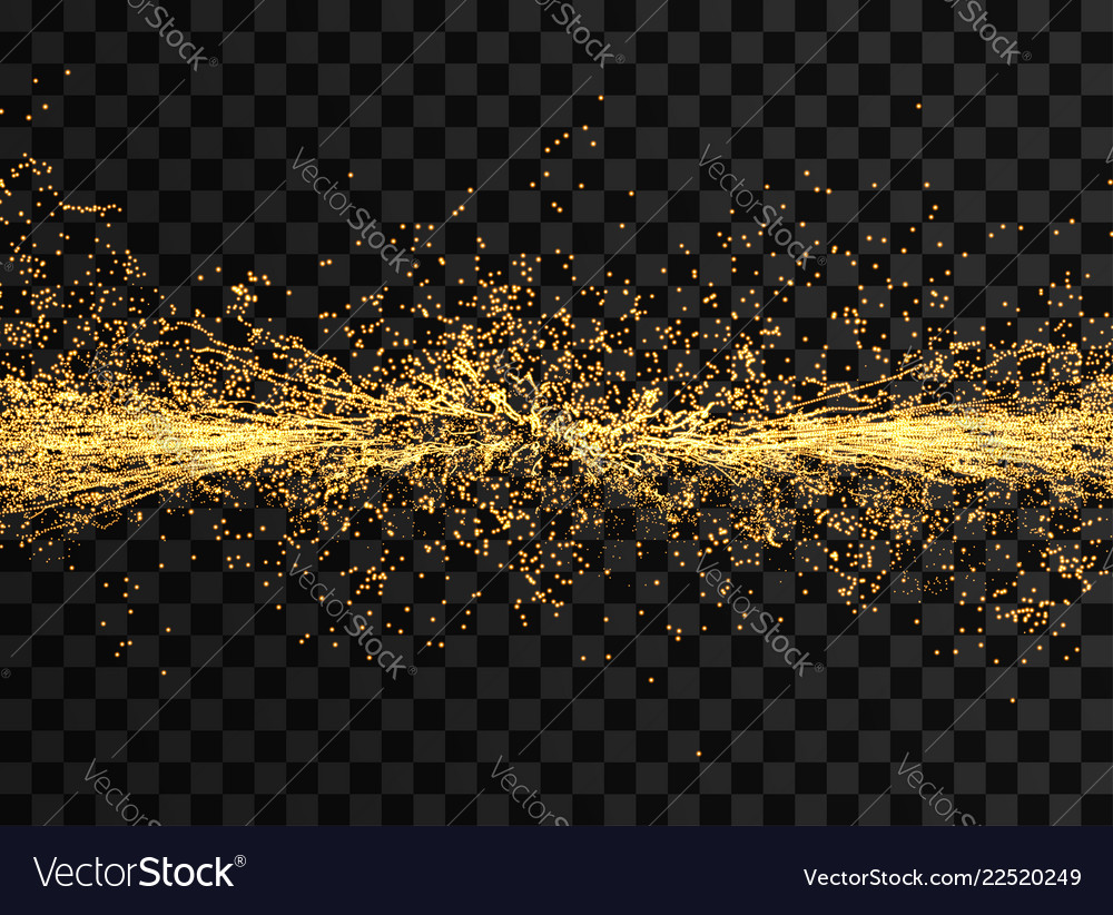 Electricity lighting effects array with dynamic Vector Image