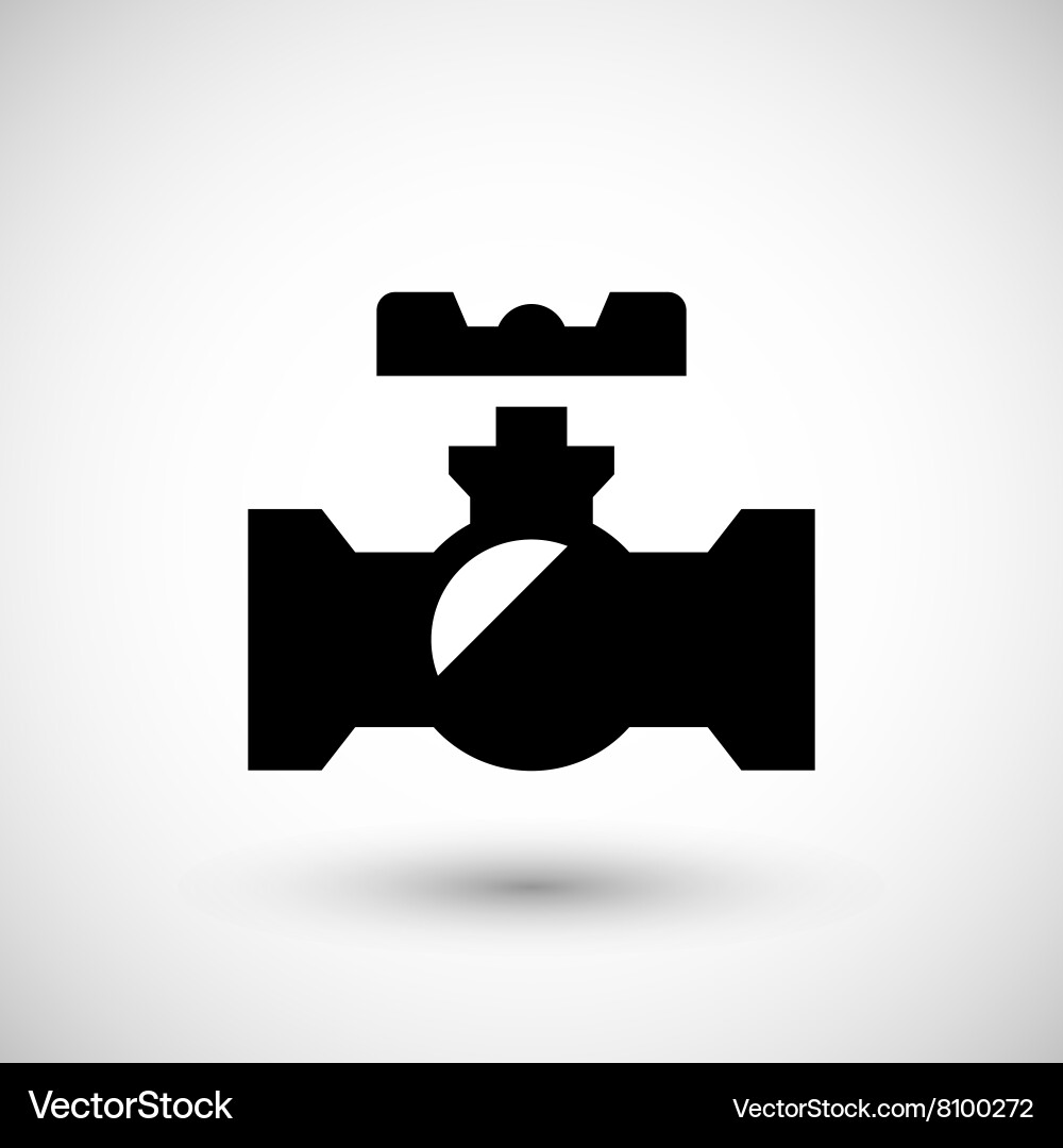 Valve symbol icon Royalty Free Vector Image - VectorStock
