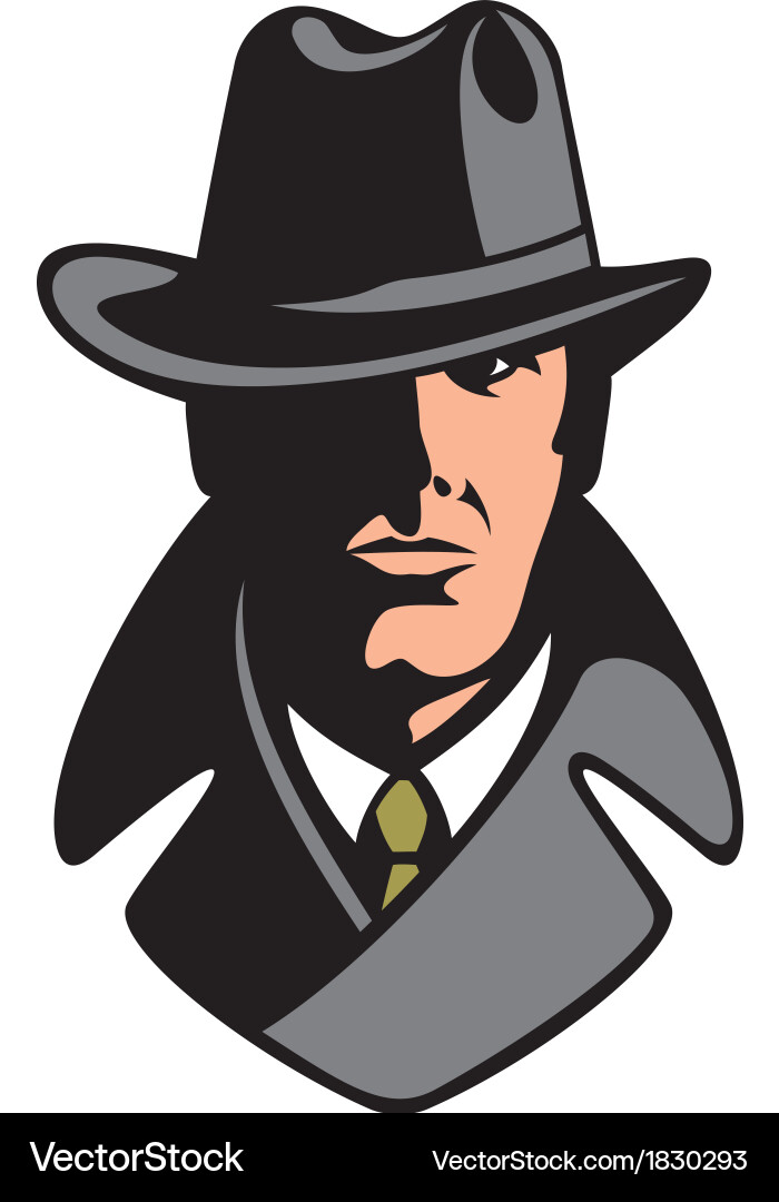 Private detective Royalty Free Vector Image - VectorStock