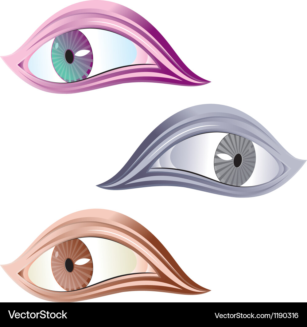 Symbol of Human Eye Royalty Free Vector Image - VectorStock