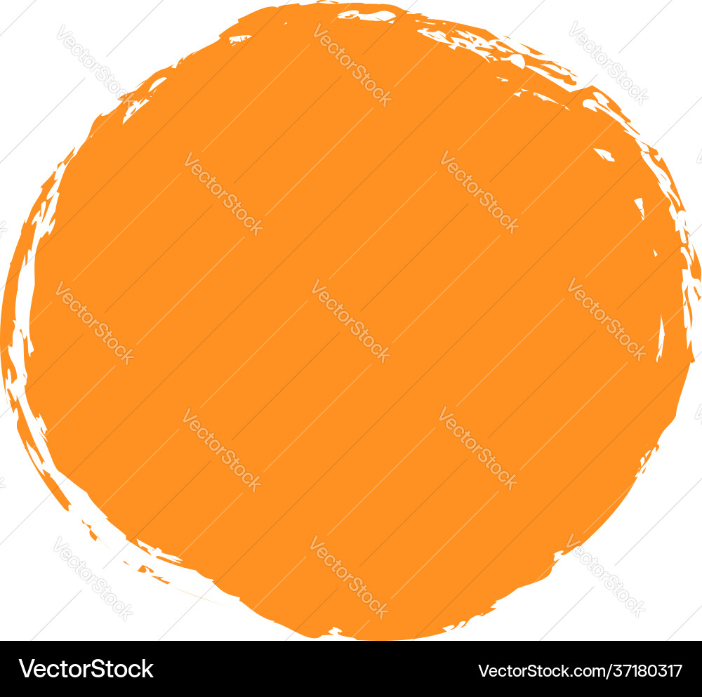 Colorful grungy grunge texture circle oval Vector Image