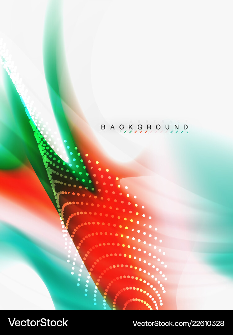 Background abstract color flow liquid design Vector Image