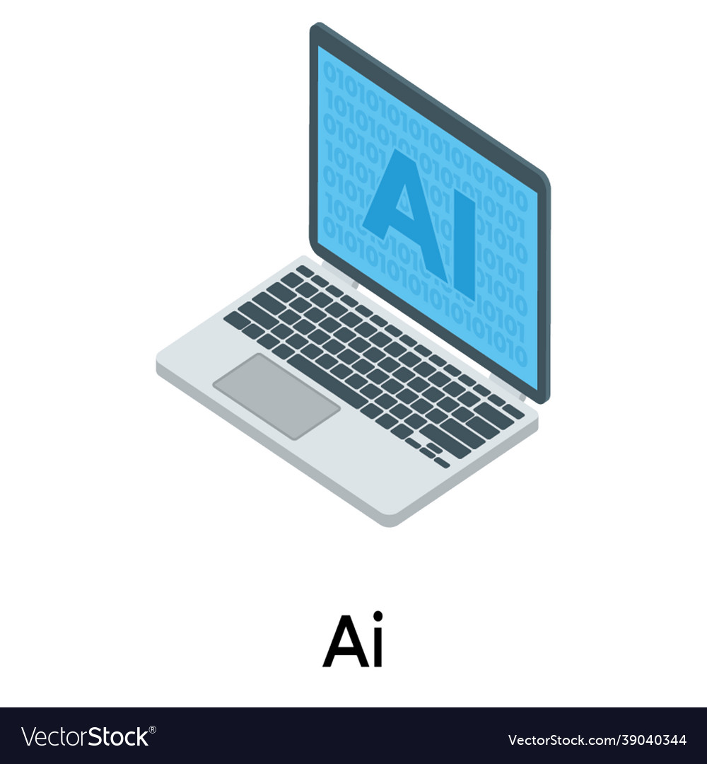 Ai software Royalty Free Vector Image - VectorStock