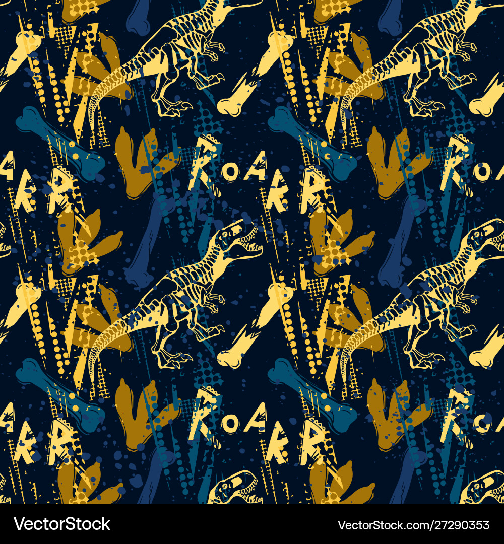 Abstract seamless pattern for girls boys Vector Image