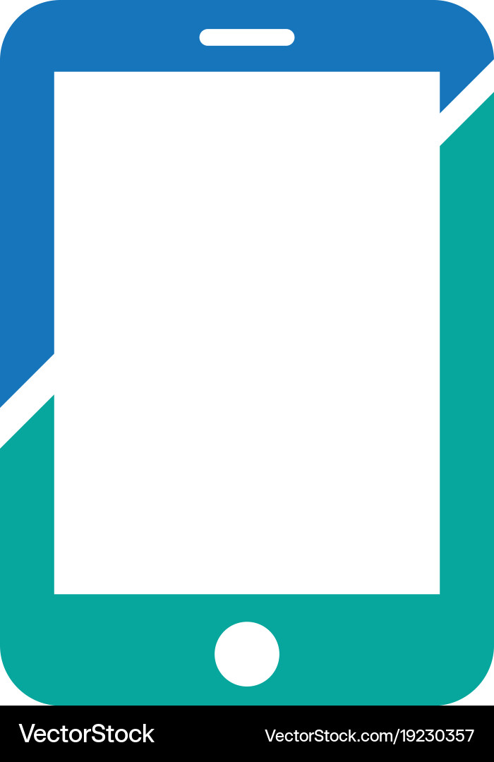 Smartphone business logo Royalty Free Vector Image