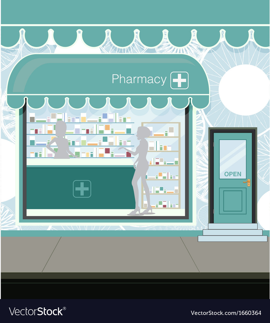 Pharmacy Royalty Free Vector Image - VectorStock