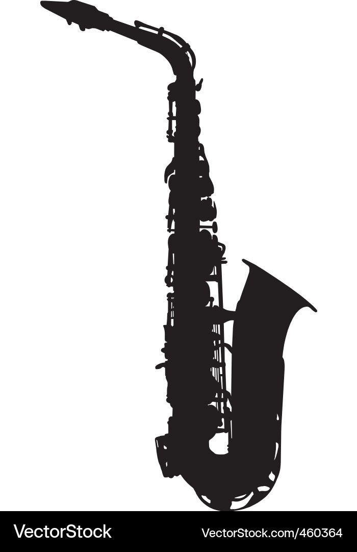 Saxophone Royalty Free Vector Image - VectorStock