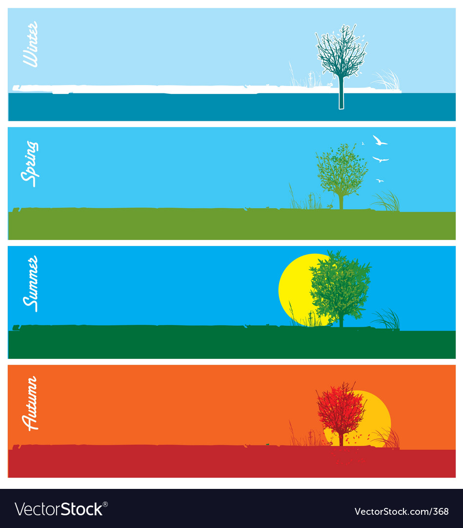 Year Seasons Free Vector Graphics | Everypixel
