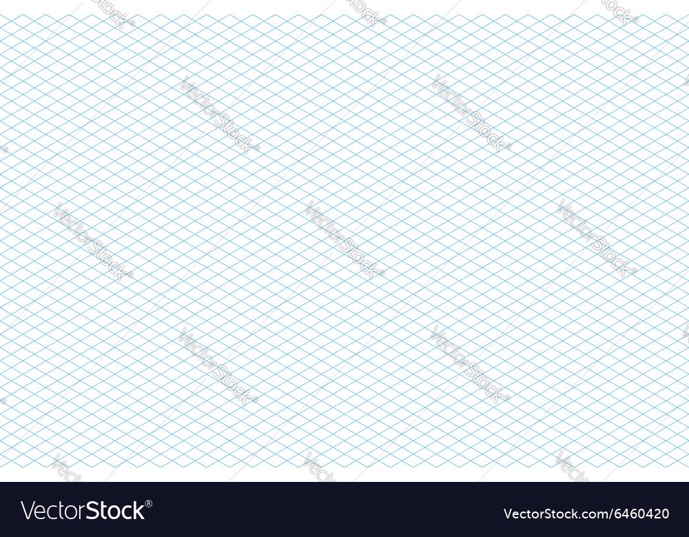 Template Seamless Isometric Grid Pattern Vector Image