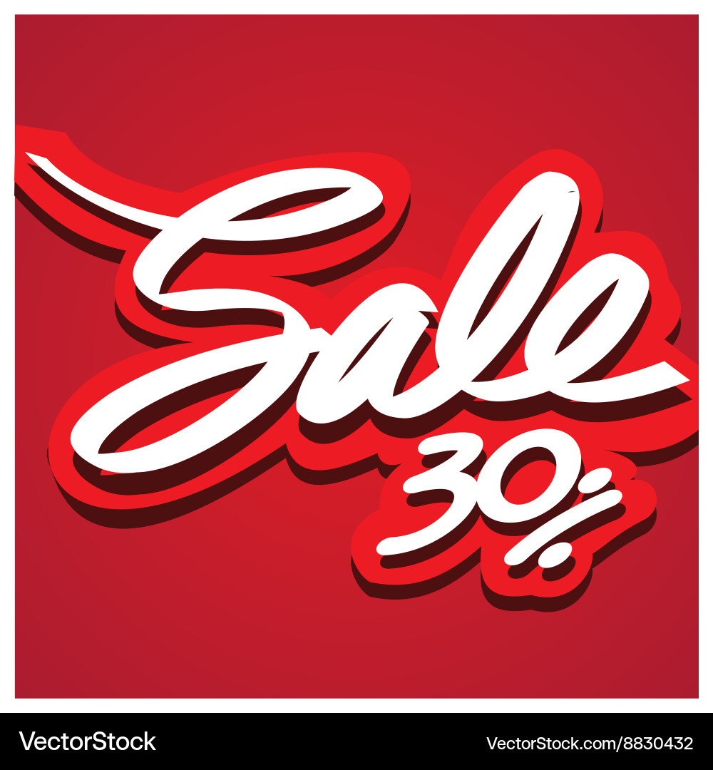 Sale Royalty Free Vector Image - VectorStock