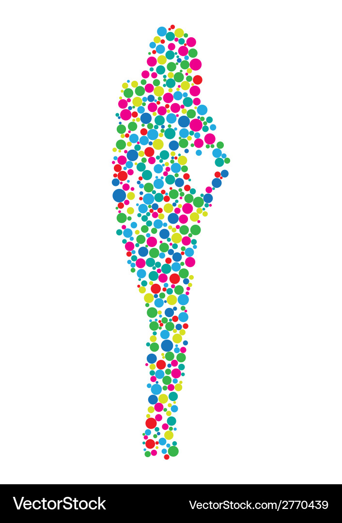 Human outline Royalty Free Vector Image - VectorStock