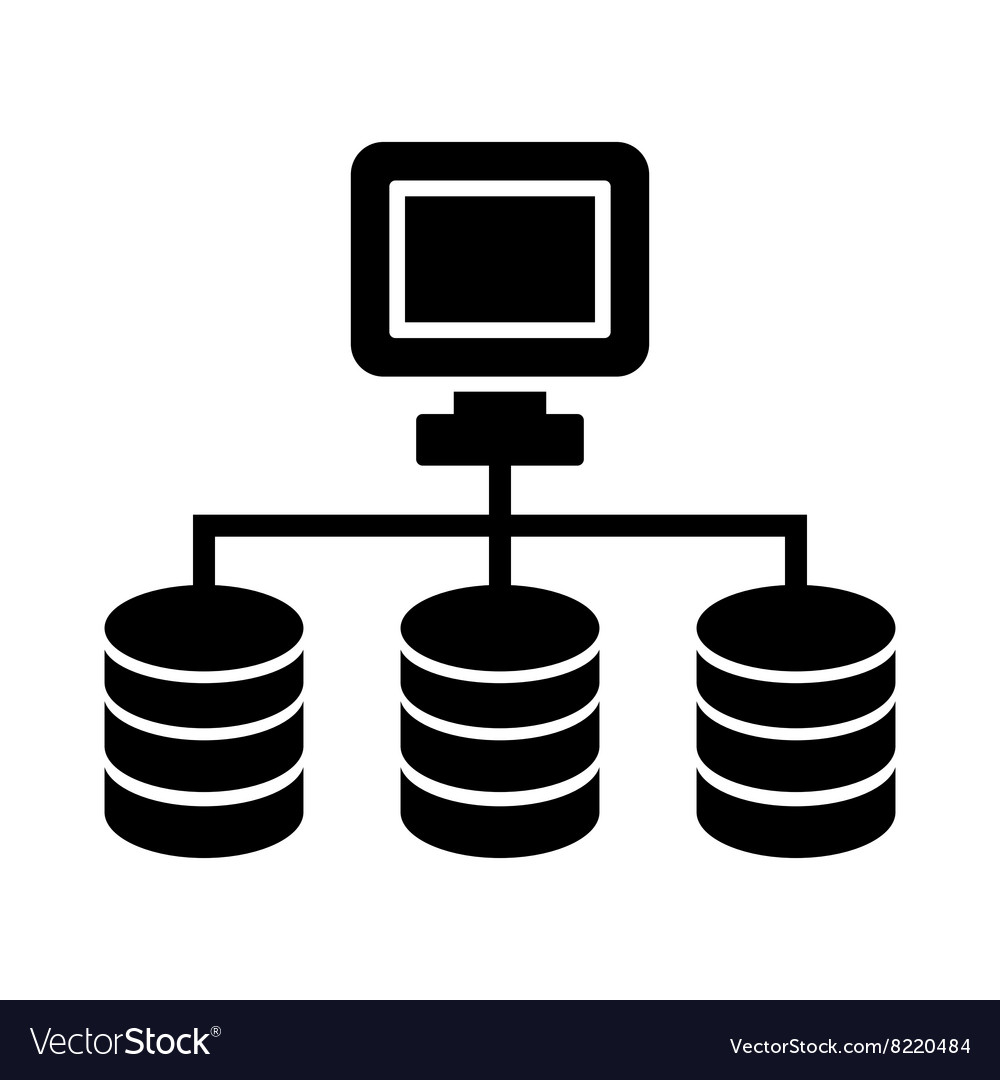Dataset or Network Icon Royalty Free Vector Image Dataset or Network Icon Royalty Free Vector Image