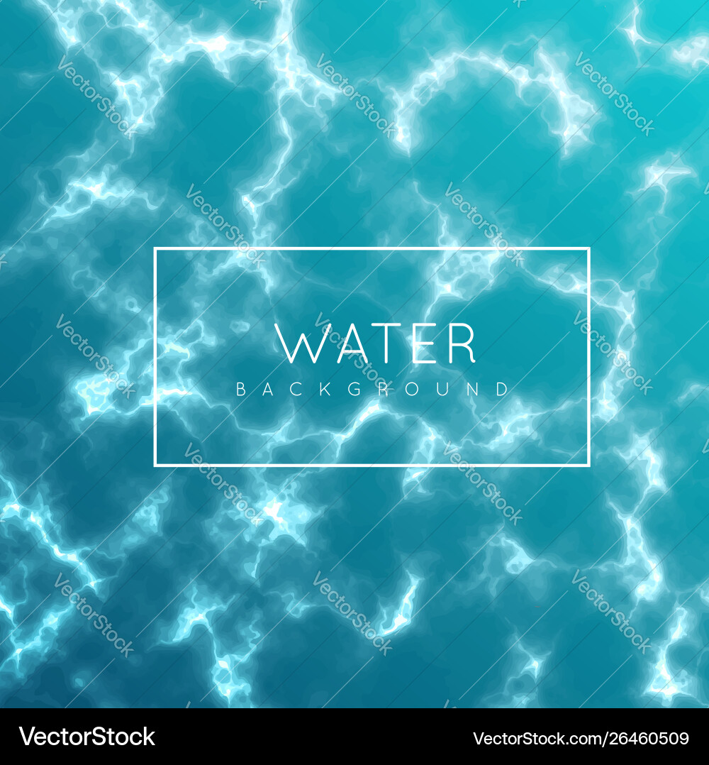 Water surface sea river or ocean Royalty Free Vector Image