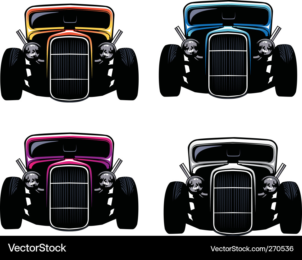 Hotrod Royalty Free Vector Image - VectorStock