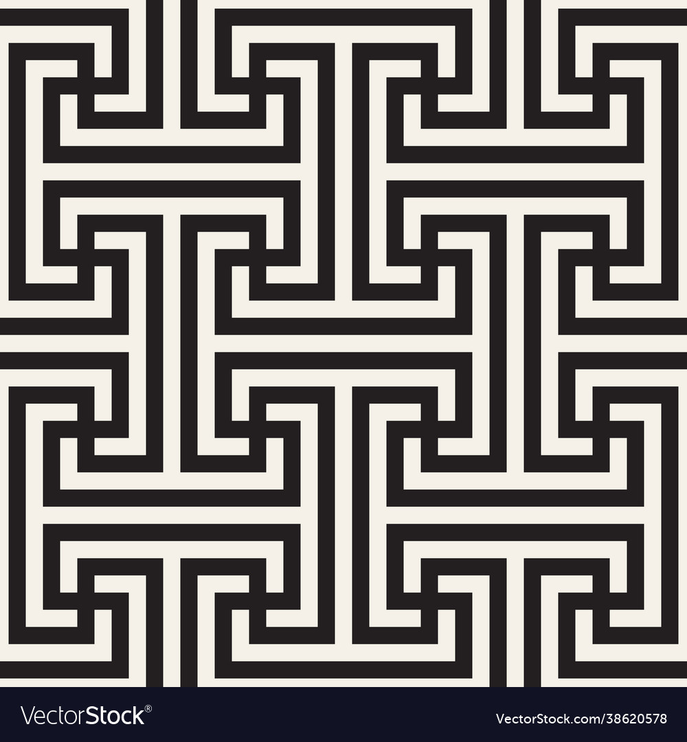 Seamless geometric pattern simple abstract Vector Image