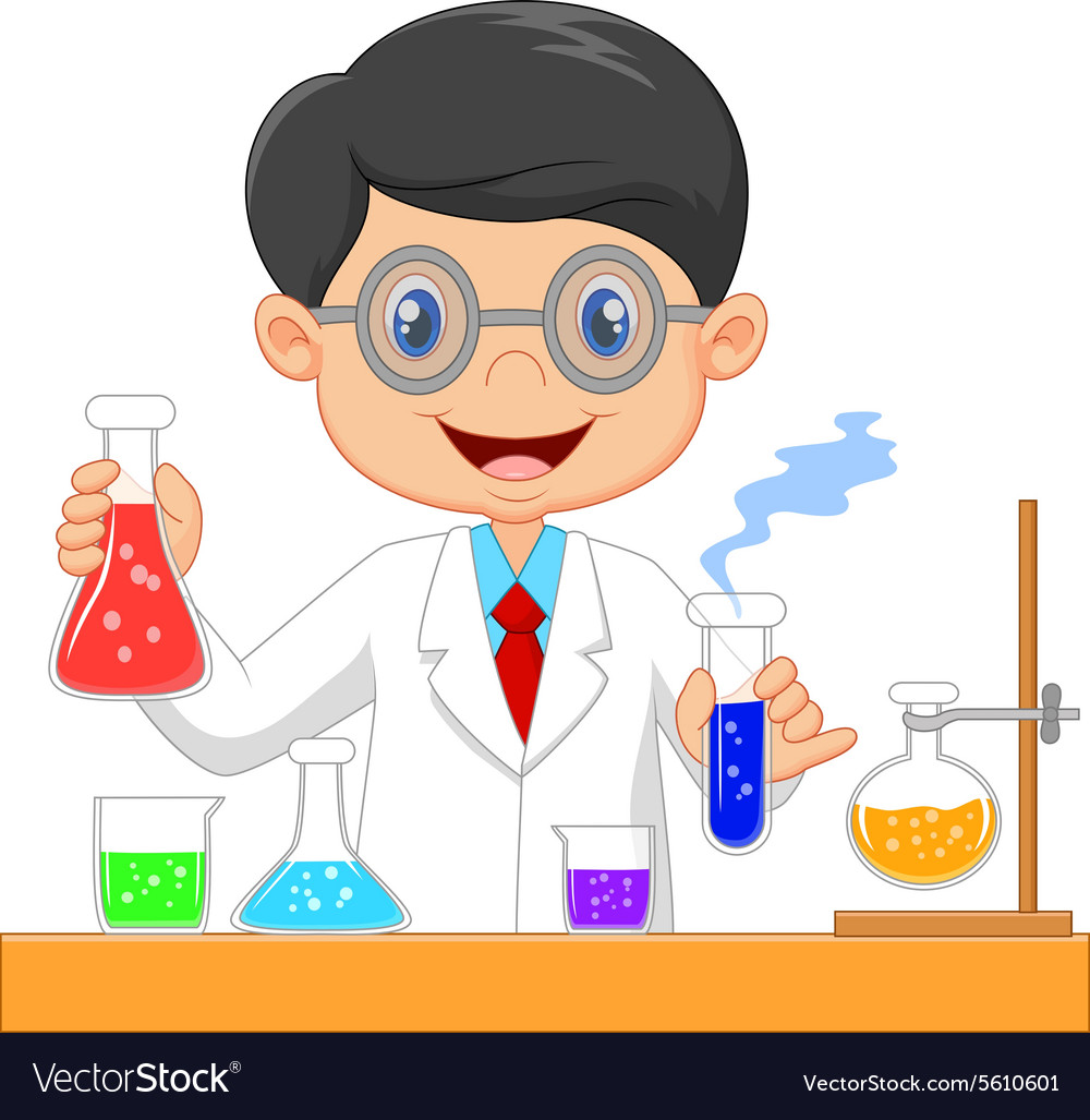 Cartoon of scientists Royalty Free Vector Image Cartoon of scientists Royalty Free Vector Image