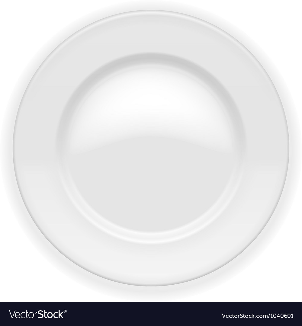 Plate Royalty Free Vector Image - VectorStock