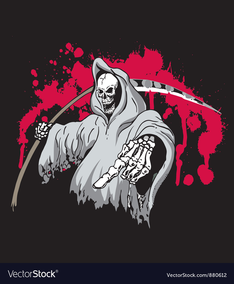 Grim Reaper Royalty Free Vector Image - VectorStock