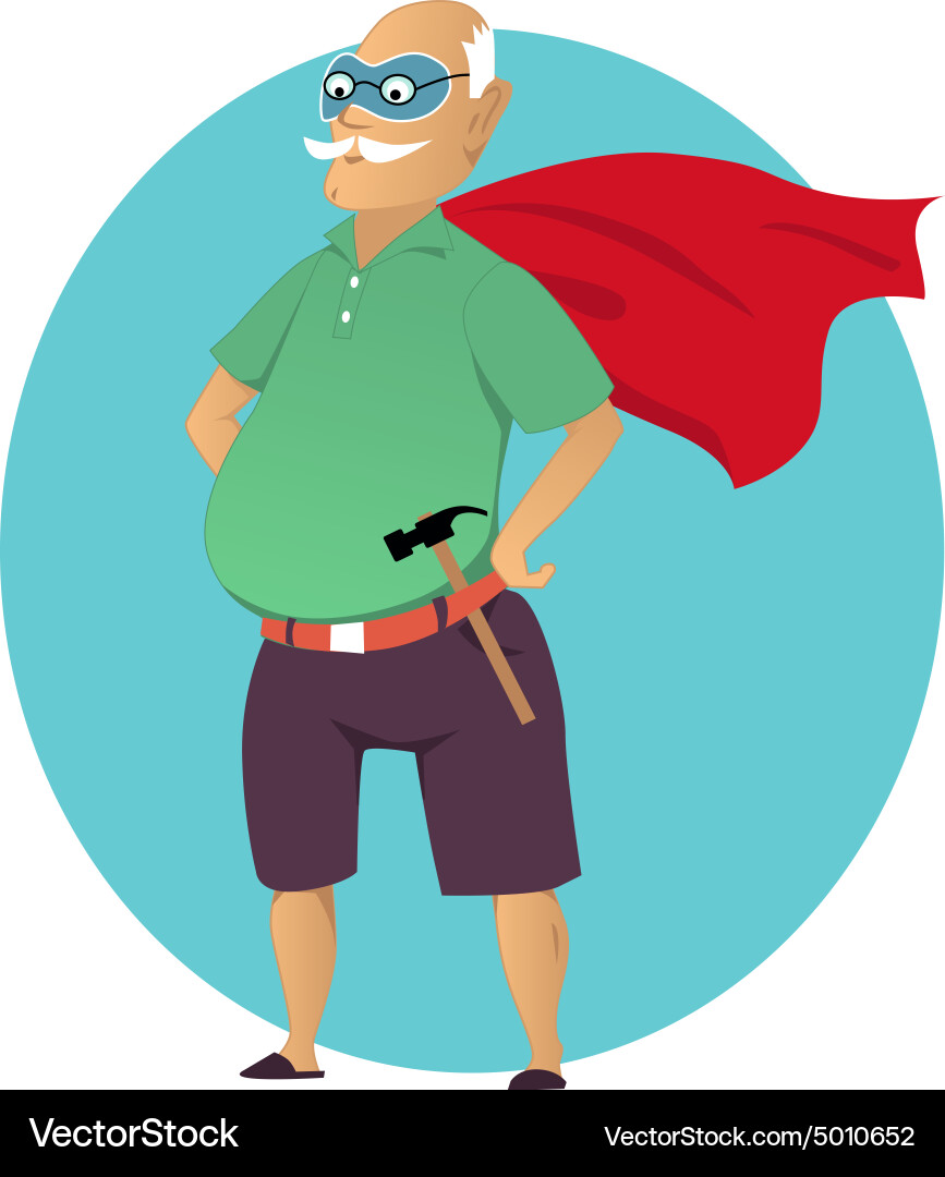 Super grandpa Royalty Free Vector Image - VectorStock