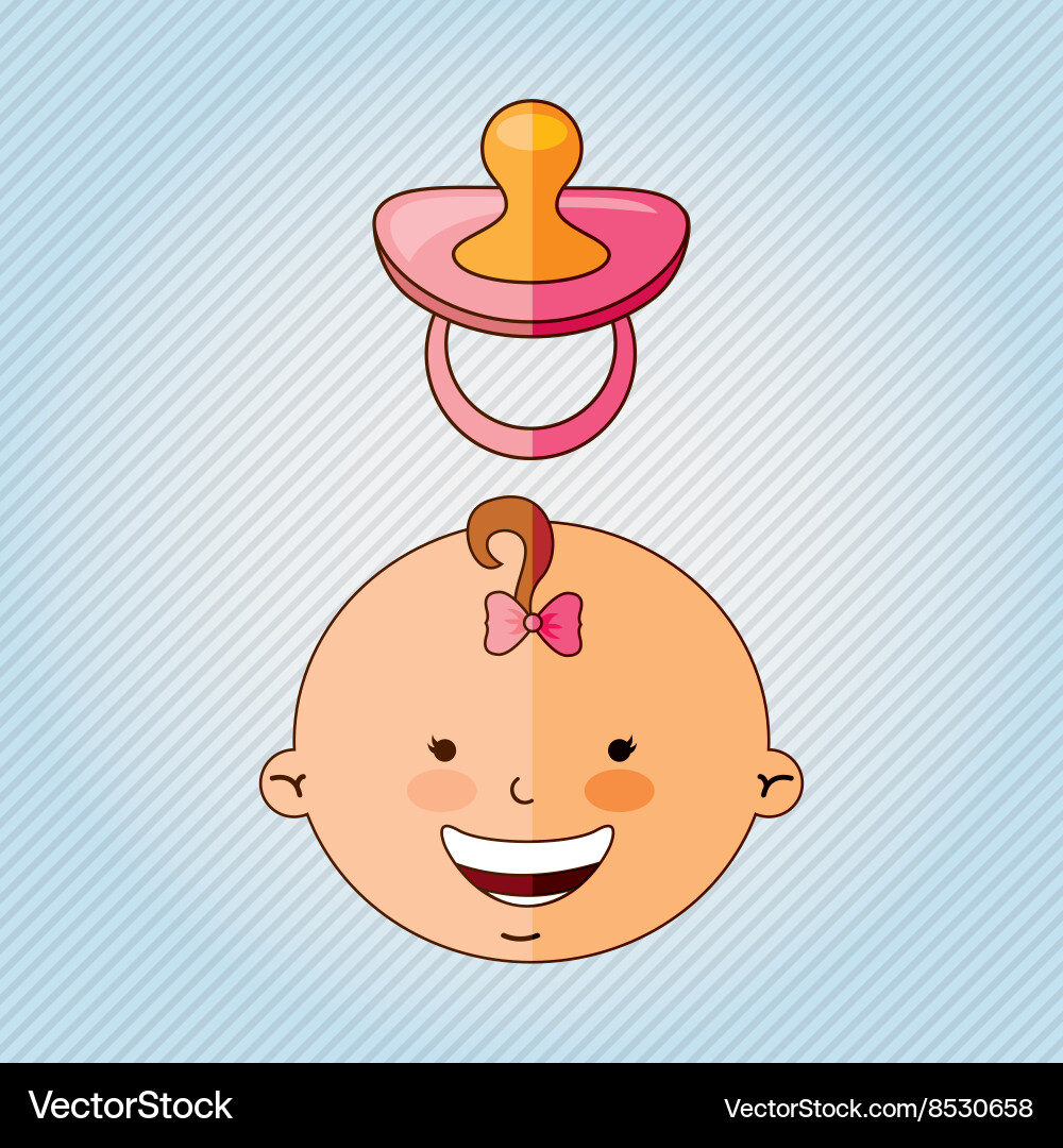 Baby shower icon design Royalty Free Vector Image