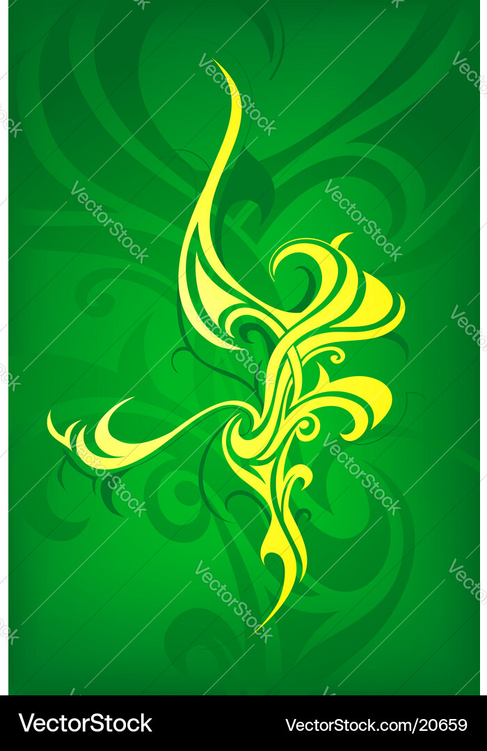 Tribal background design Royalty Free Vector Image