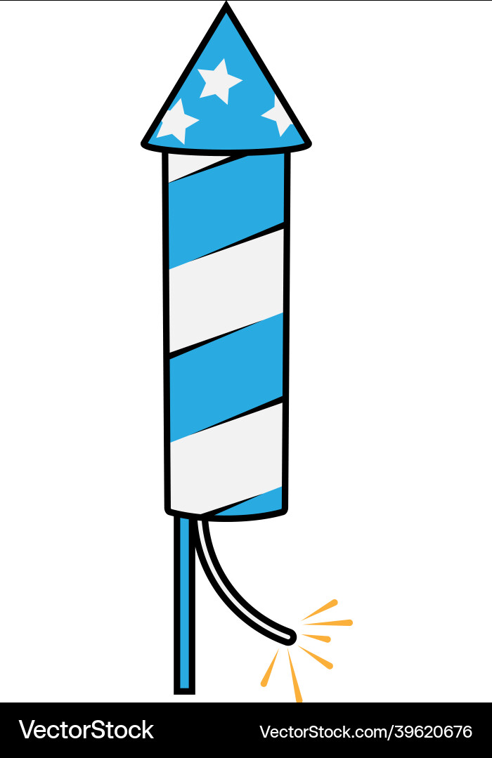 Firecracker icon design template isolated Vector Image