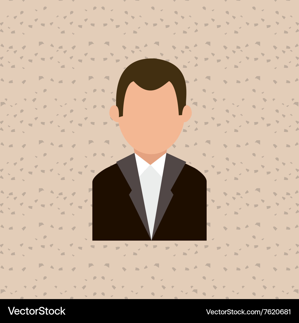 Man icon design Royalty Free Vector Image - VectorStock
