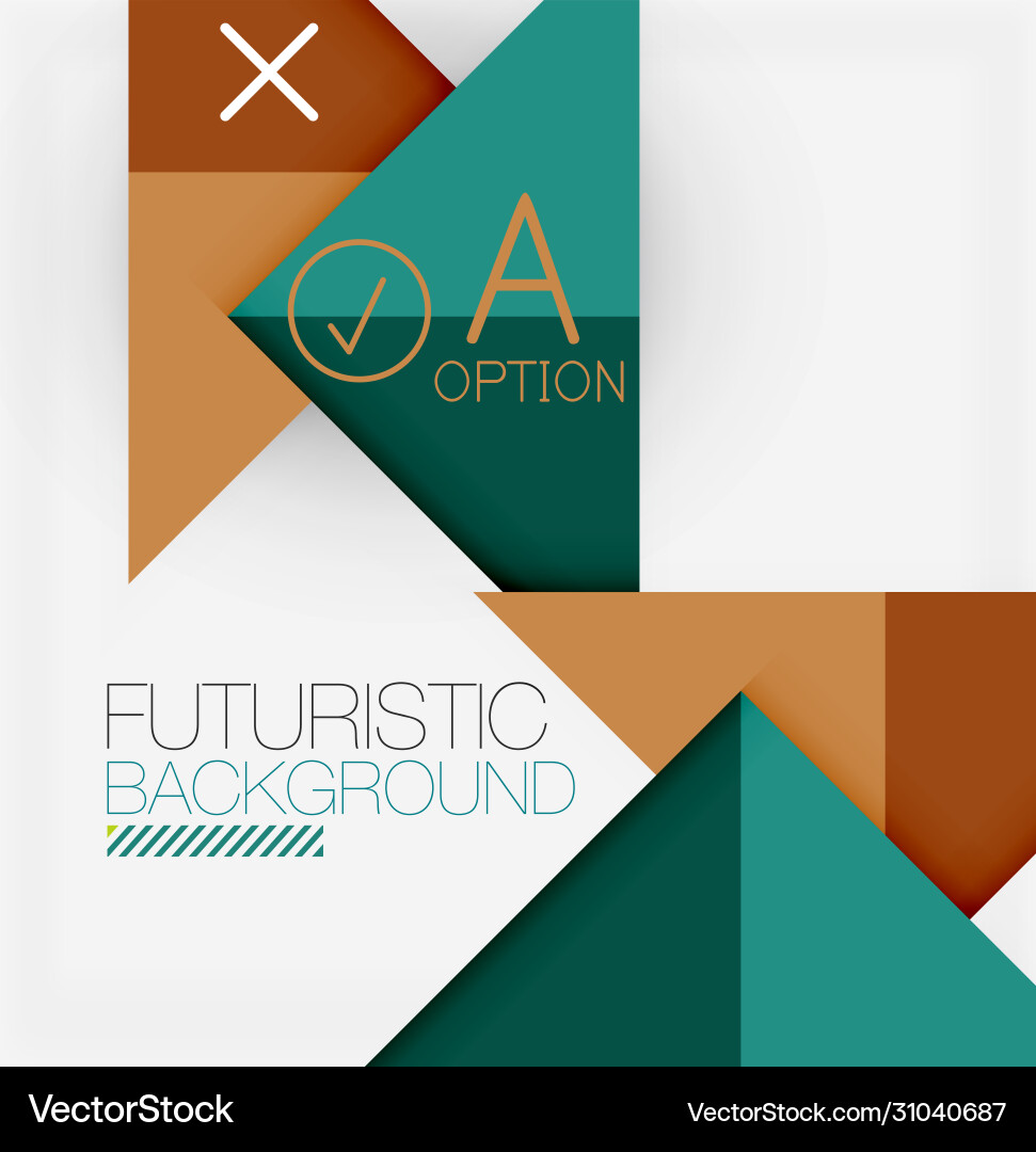 Abstract background geometric business Royalty Free Vector