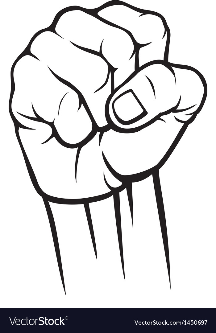 Fist Royalty Free Vector Image - VectorStock