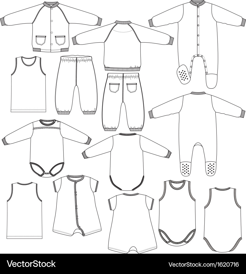 Kids underwear Royalty Free Vector Image - VectorStock