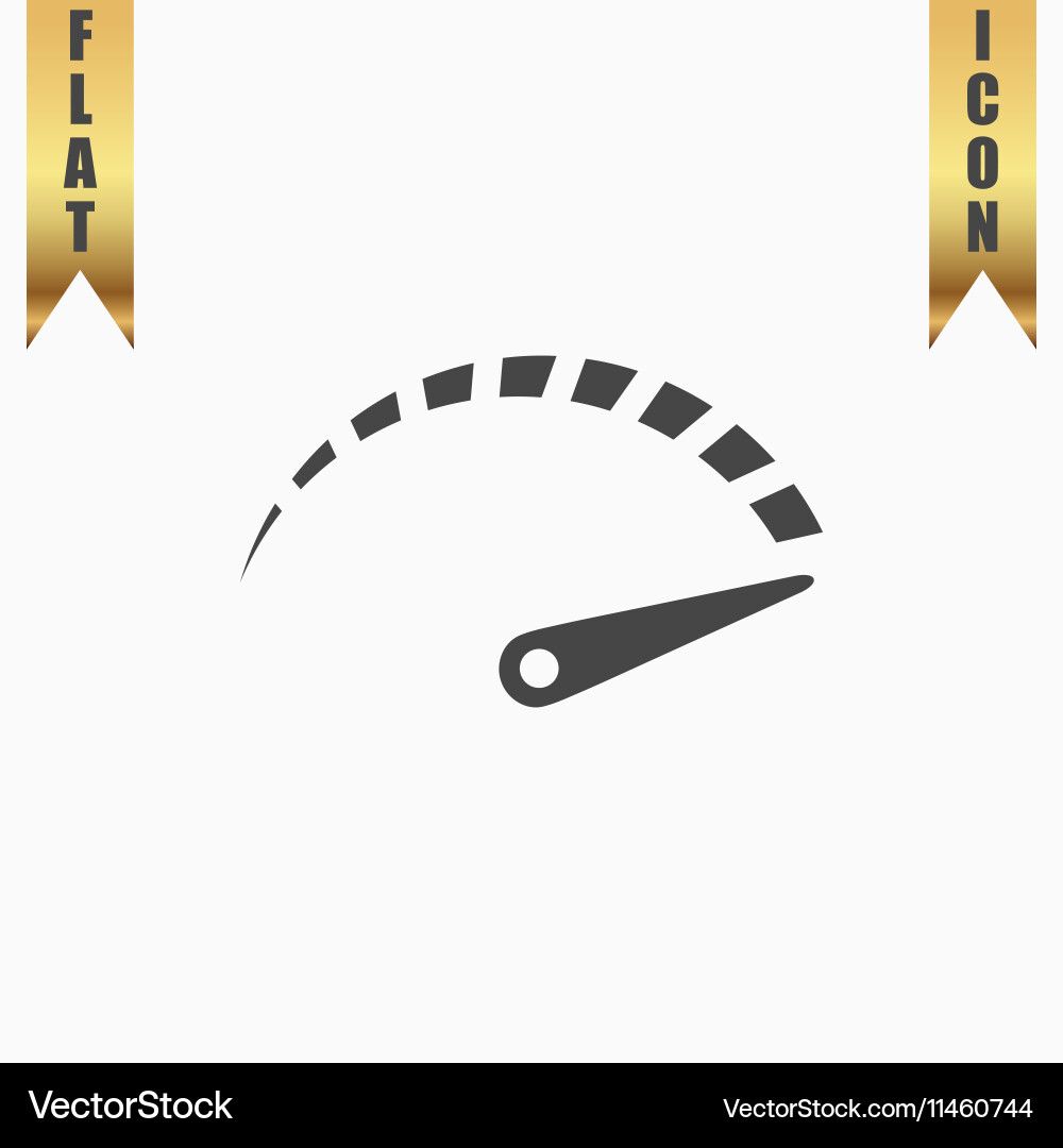 Performance measurement icon Royalty Free Vector Image