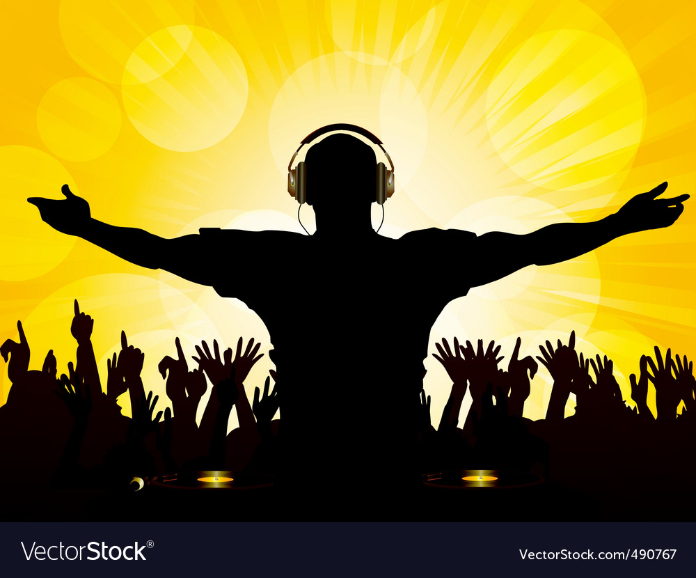 Dj Royalty Free Vector Image - VectorStock