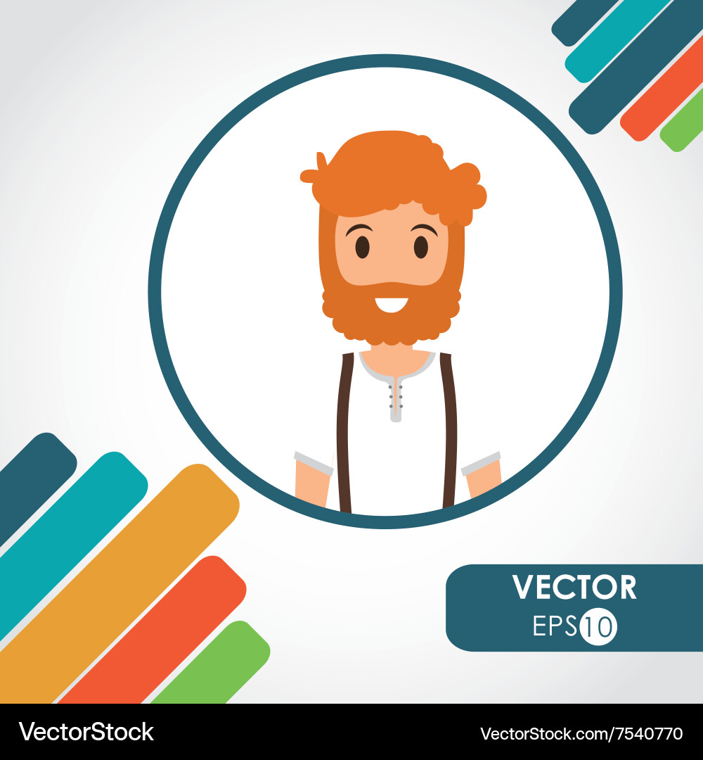Man icon design Royalty Free Vector Image - VectorStock