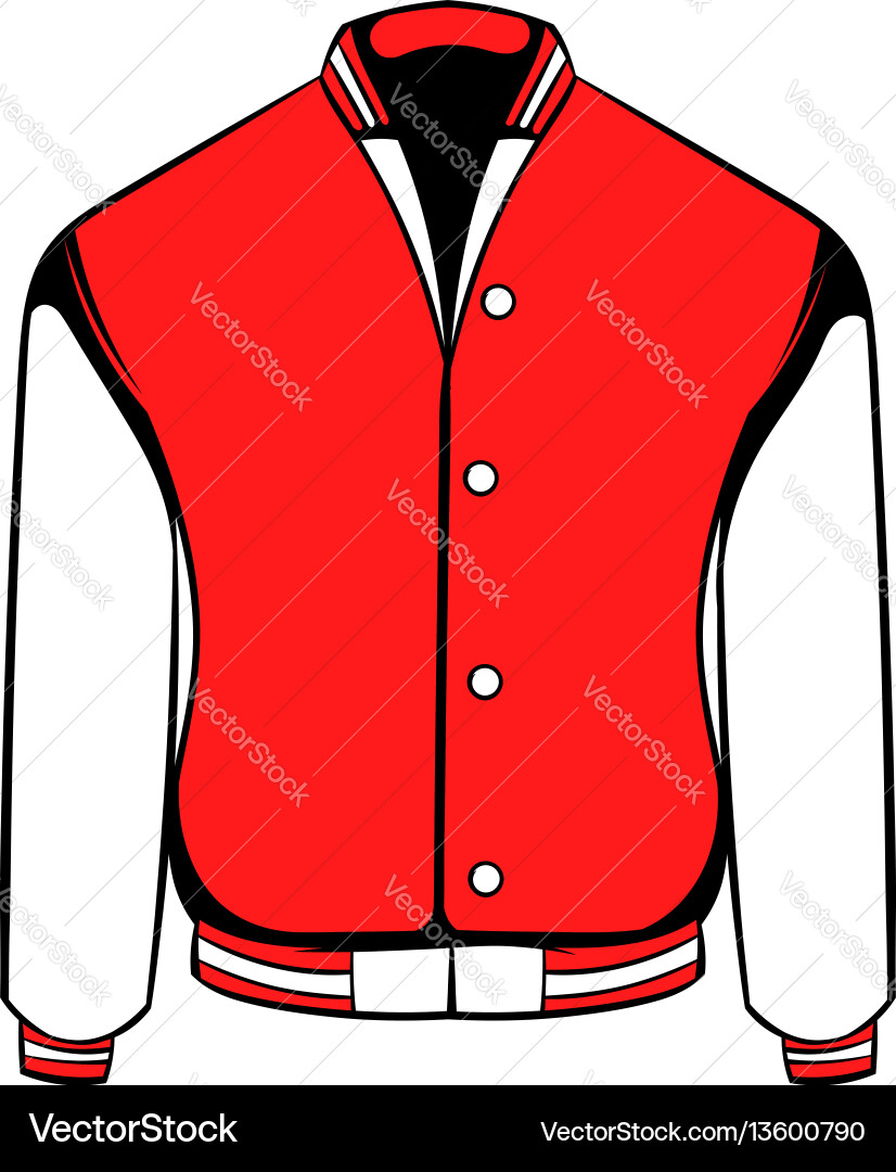 Sport jacket icon icon cartoon Royalty Free Vector Image
