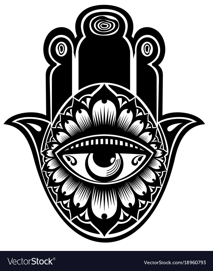 Hamsa Royalty Free Vector Image - VectorStock